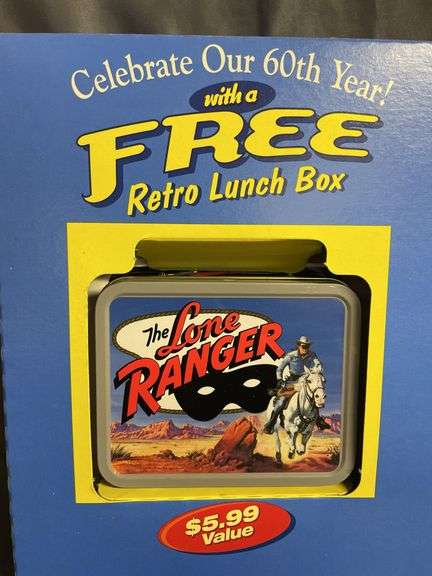 The Lone Ranger Lunch Box 5”x4”x3” - Metzger Property Services, LLC