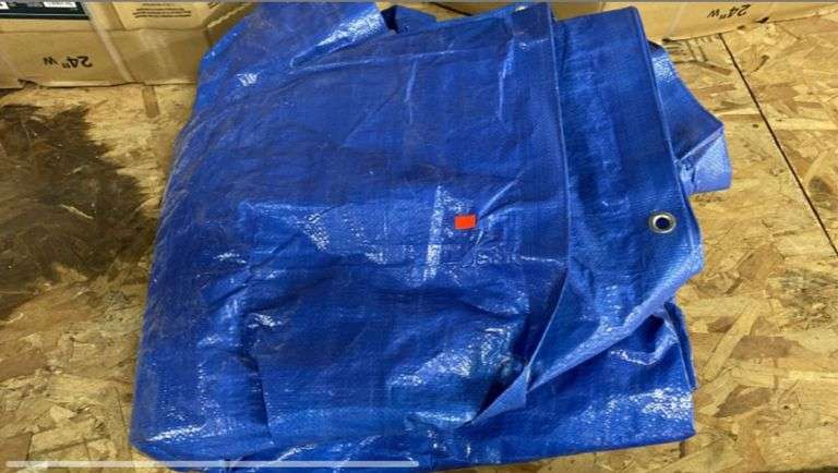 8 ft. X 10 ft. Blue Tarp - Metzger Property Services, LLC