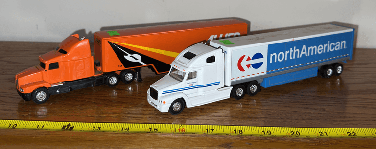 Ertl Allied & North American die cast advertising semis 1/64 scale ...
