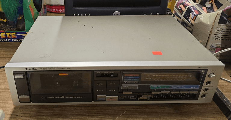 Teac V-385 Stereo Cassette Deck, Dell 15" Computer Monitor - Metzger ...
