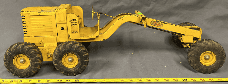 Adams Motor grader Model toys - missing blade - well played with ...