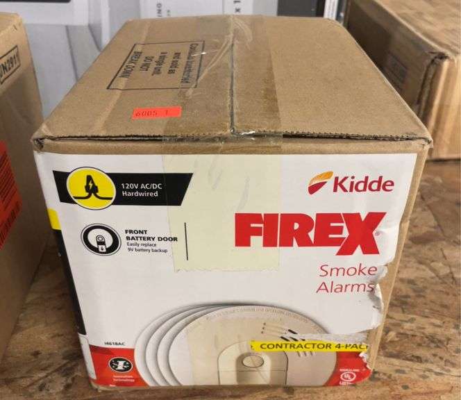 Kidde FireX Smoke Alarm 4Pk - Metzger Property Services, LLC