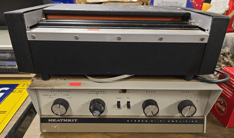 Heathkit Stereo Hi-Fi Amplifier and Heater - Metzger Property Services, LLC