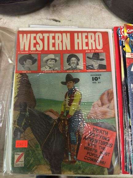 Western hero comic book - Metzger Property Services, LLC