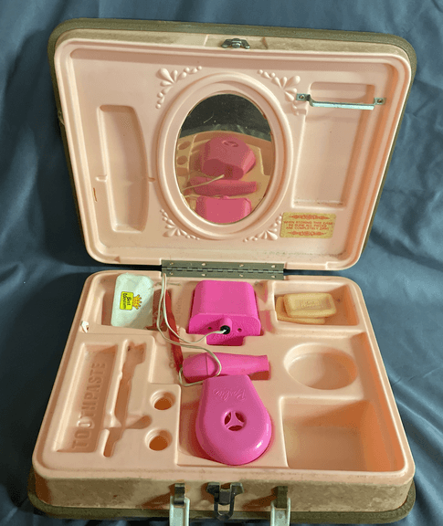 Barbie Vanity Set - incomplete 14”x11”x3” - Metzger Property Services, LLC