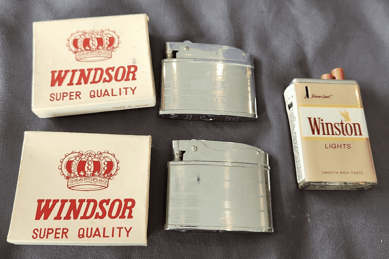 3- Lighters including Winston Lights, Penguin - Metzger Property ...
