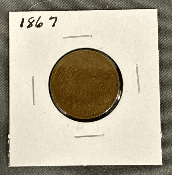 1867 Two Cent Coin - Metzger Property Services, LLC
