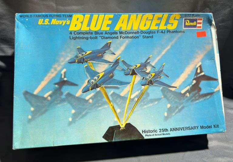U.S. Navy Blue Angels 4 Complete Blue Angels McDonnell-Douglas F-4J ...