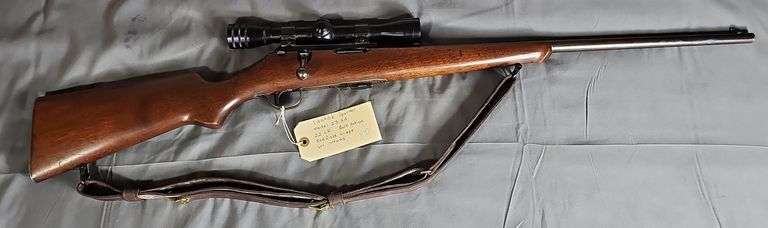 Savage Sporter md. 23AA, .22 LR, Bolt Action Rifle, Redfield Scope with ...