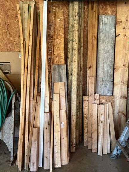 Lumber and scrap wood assortment - Metzger Property Services, LLC
