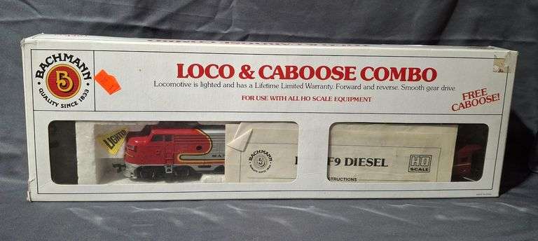 Bachmann Loco & Caboose Combo Emd f9 Diesel - Metzger Property Services ...