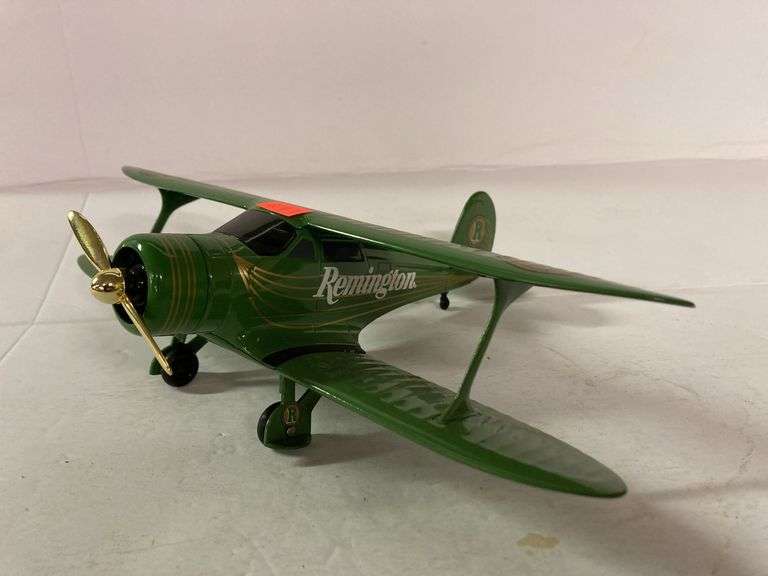 Remington Beechcraft Staggerwing Airplane Die Cast Replica - Metzger ...