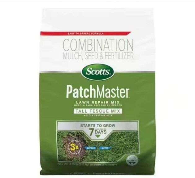 Scotts PatchMaster 4.75 lbs. Lawn Repair Mix Tall Fescue Mix ...