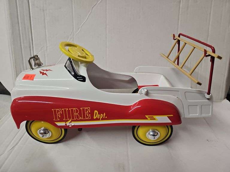 Xonex Mini Pedal Car Fire Engine Limited Edition Die-Cast Mint 1:3 Scale - Metzger Property ...