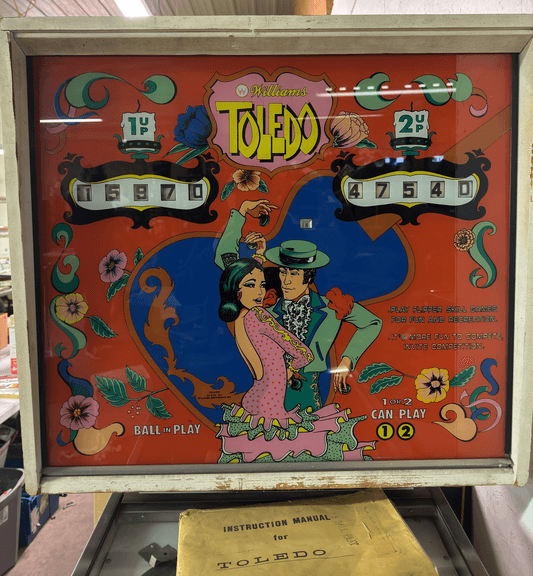 Williams Toledo pin ball machine, unknown if works, has key - Metzger ...