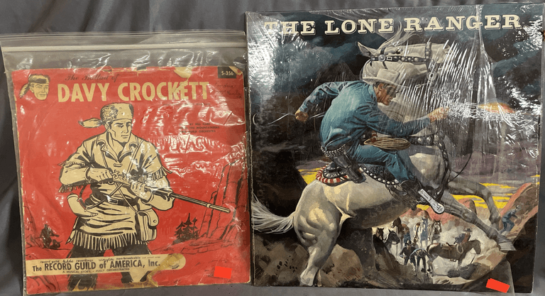 The ballot of davy crockett record & The lone ranger Record - Metzger ...