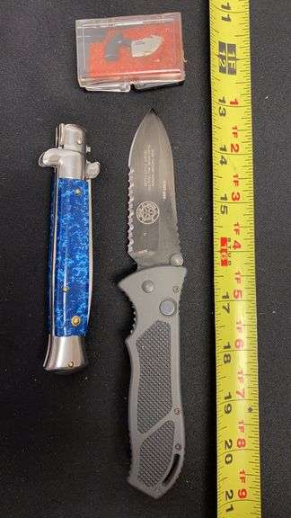 2 Pocket Knives & Game Skinner Pin - Metzger Property Services, LLC