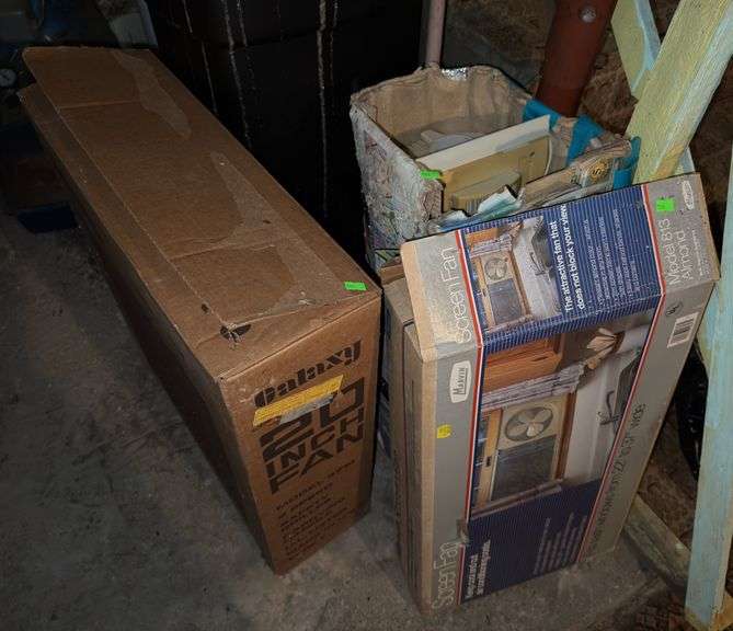 Window fans inc. Screen Fan, Streamline, Galaxy - Metzger Property ...