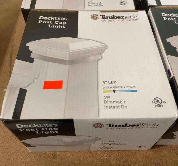 TimberTech Deck Lights Post Cap Light 4” LED - Metzger Property ...