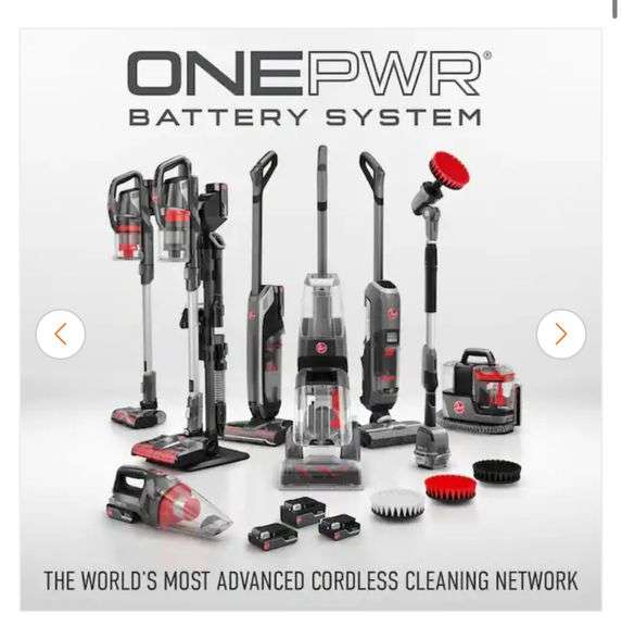 HOOVER ONEPWR CleanSlate Cordless Portable Carpet, Upholstery Spot ...