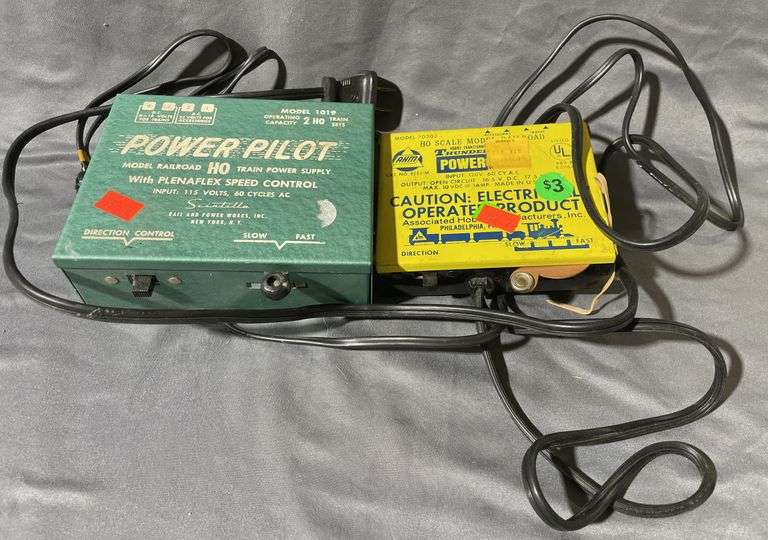 Power Pilot Model Railroad Ho Train Power Supply Model 1019, AHM Model ...