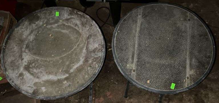 2 Patio folding side table 14x18 - Metzger Property Services, LLC