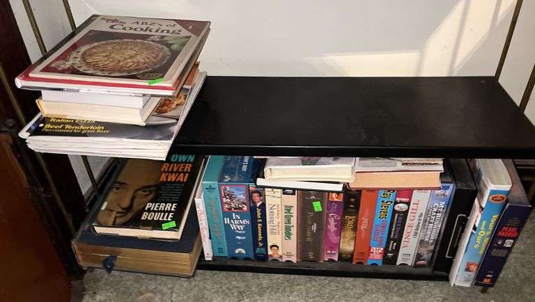 Books, VHS movies - Metzger Property Services, LLC