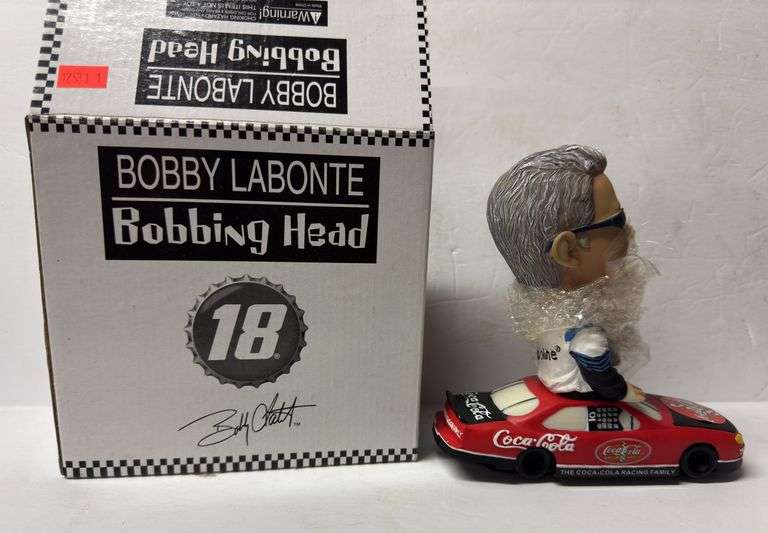 Bobby Labonte bobbing head figure 7” - Metzger Property Services, LLC