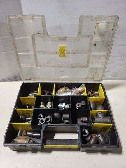 Stanley SortMaster Compartment Box With Black Pipe Fittings and ...