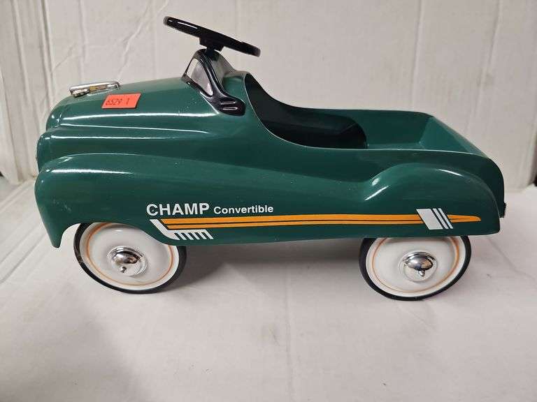 Vintage 1993 Xonex New Champ Convertible Mini Pedal Car 1:3 Scale - Metzger Property Services, LLC