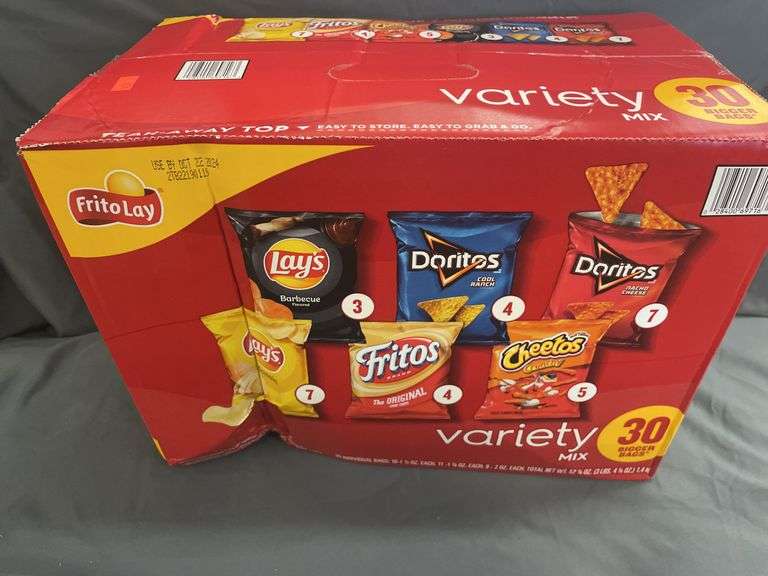 Frito-Lay Variety Mix 30 Bags (expired) - Metzger Property Services, LLC