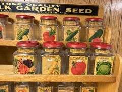 Keystone quality Fresh Bulk seed display cabinet with canisters, 1 ...