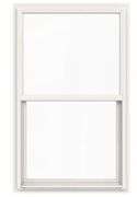 JELD-WEN 36 in. x 60 in. White Single-Hung Vinyl Window with Fiberglass ...