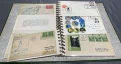 Folders w/ stamp collections - Metzger Property Services, LLC