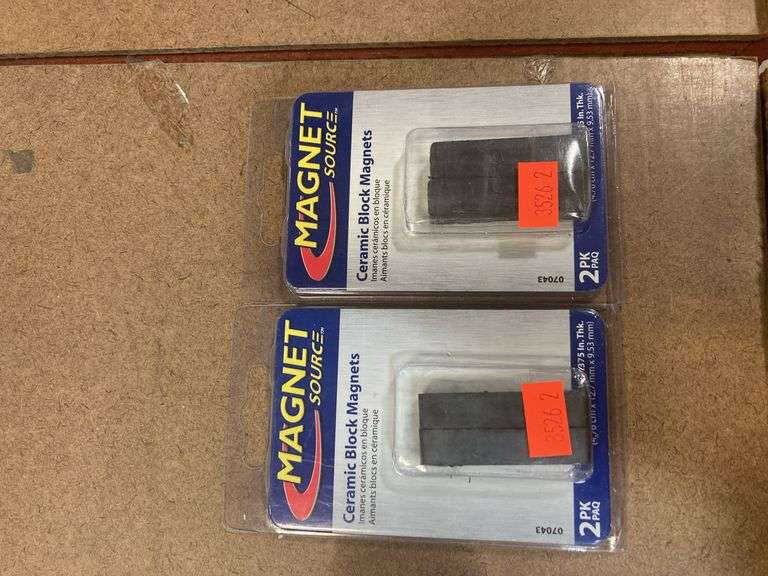 2-Magnet Ceramic Block Magnet packs - Metzger Property Services, LLC