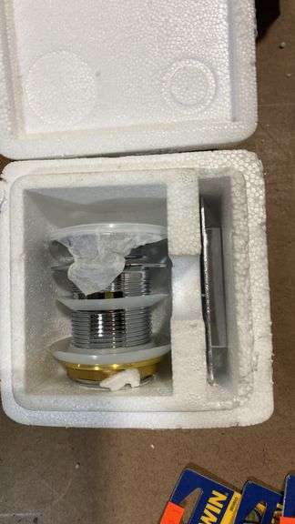 Chrome overflow and drain - Metzger Property Services, LLC