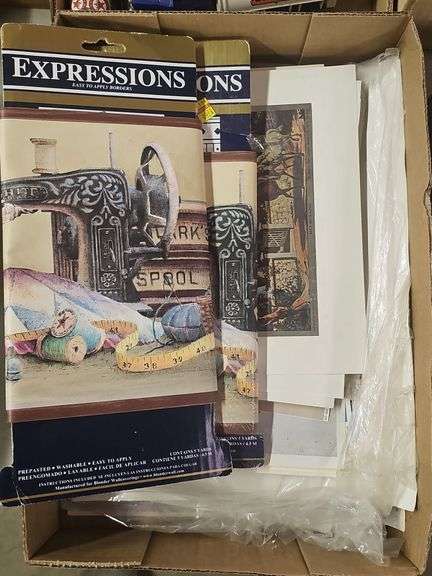 Expressions easy to apply wallpaper boarder and art prints - Metzger ...