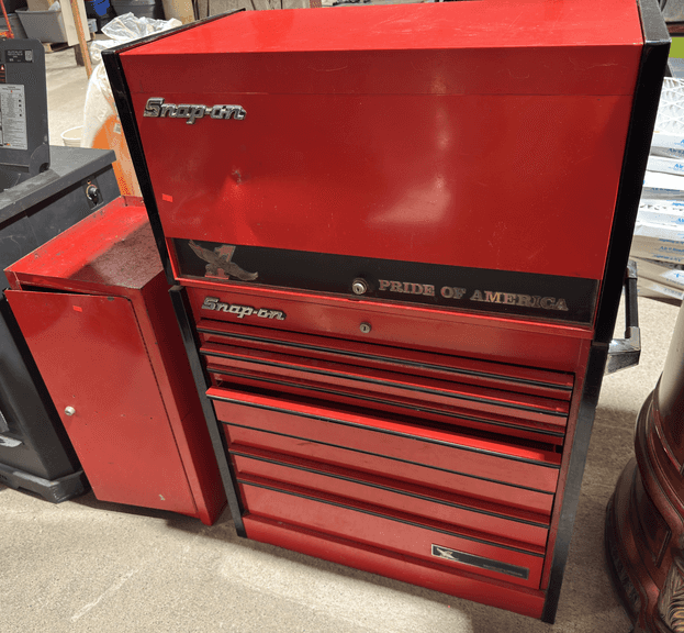 Snap on Tool Box on casters 51"x33.75"x18.25" - Metal Locking Storage ...