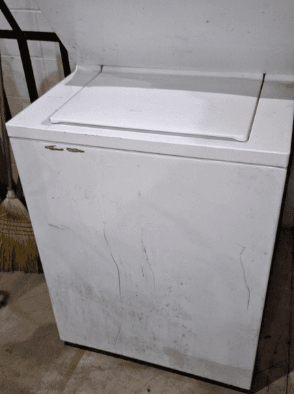 Frigidaire Gallery stackable washer and dryer - electric 27x29x74 ...