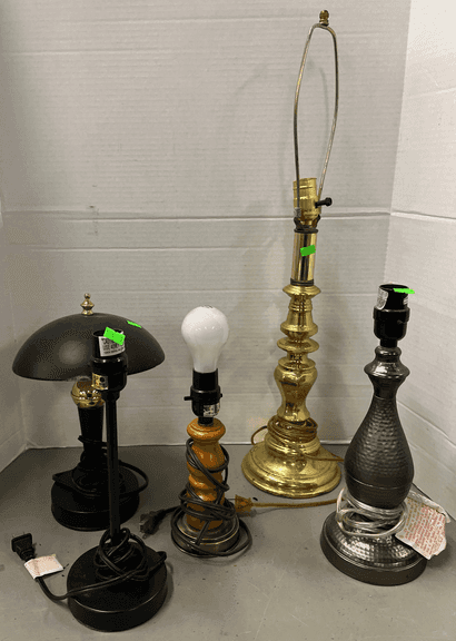 Table lamp stand assortment - Metzger Property Services, LLC