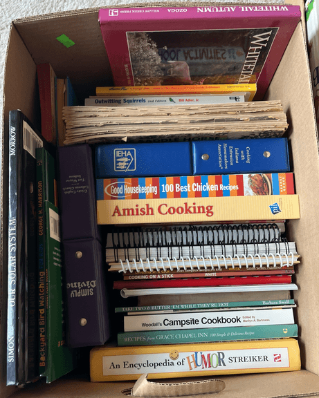 Cookbooks inc. Amish Cooking, Campsite Cookbook and Cooking on a Stick ...