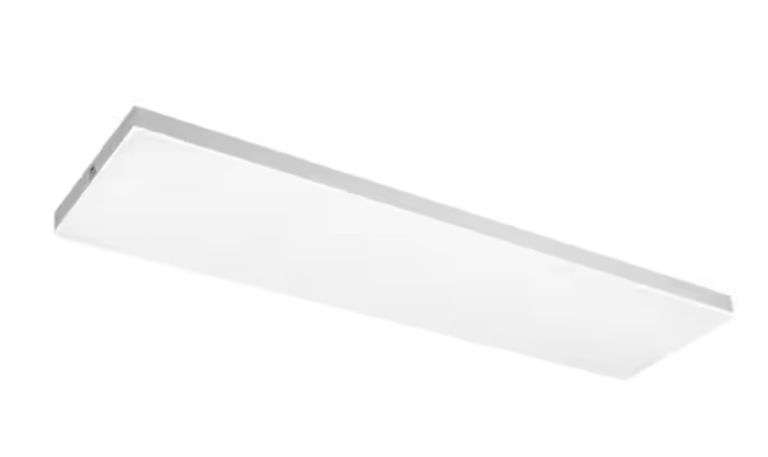 Commercial Electric 1 ft. x 4 ft. 40-Watt Dimmable White Integrated LED ...