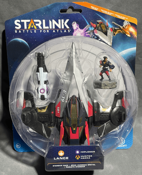 2018 Ubisoft starlink “Lance-imploder-Hunter Hakka” starship figure NIB ...