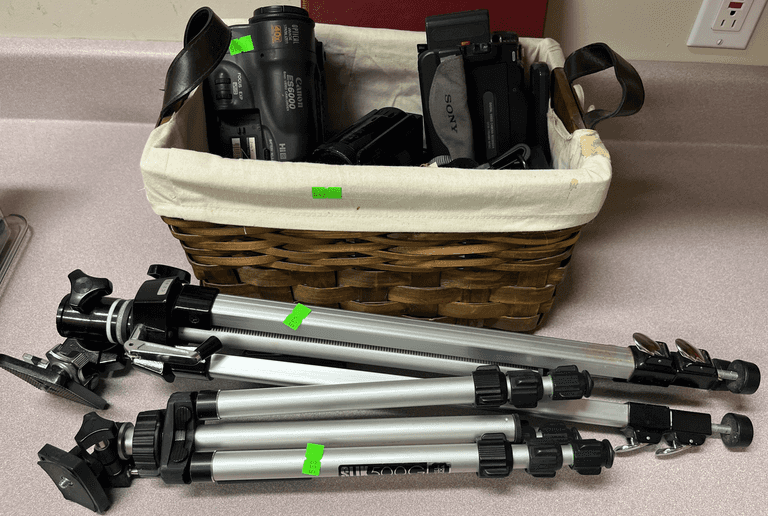 Sony digital video camera, Canon ES6000 camcorder, Canon HD video ...
