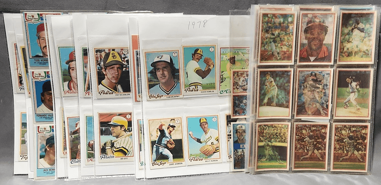 Baseball Card assortment including Sports Flics, vintage, 70s - Metzger ...