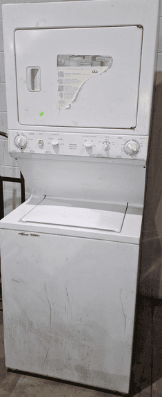 Frigidaire Gallery stackable washer and dryer - electric 27x29x74 ...