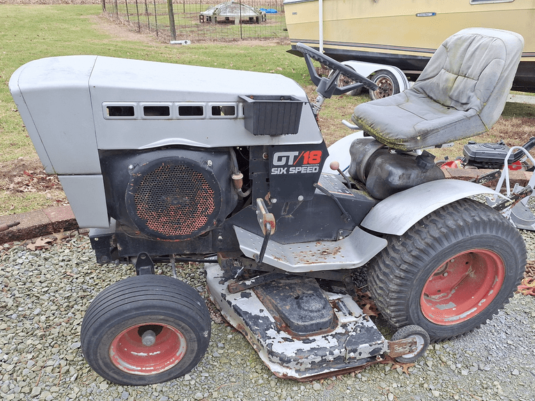 Sears Suburban Onan B48M GT/18 six speed riding lawn mower 42in, with ...