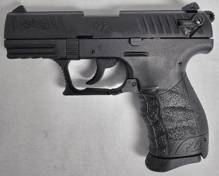 Walther Model P22 .22LR Pistol with 2 extra Magazines and Hard Case ...