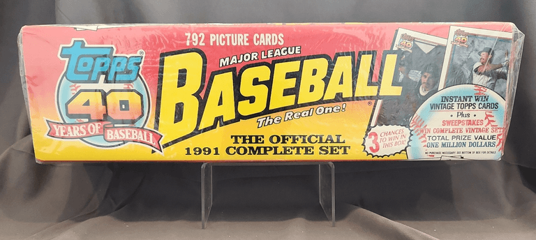 Topps 40 Years of Baseball The Official 1991 Complete Set Baseball ...