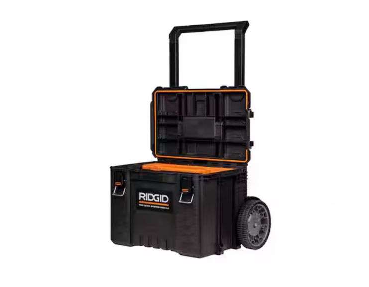 RIDGID Pro Gear System Gen 2.0 Stackable 25 in All Terrain Rolling Tool ...